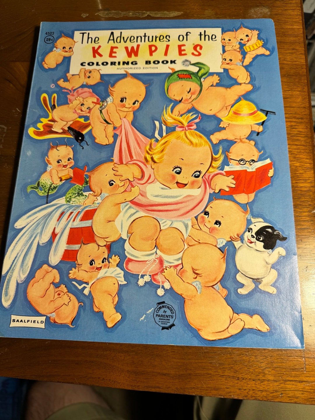 Kewpie Doll UNUSED Coloring Book 1968 Saalfield Vintage - Etsy