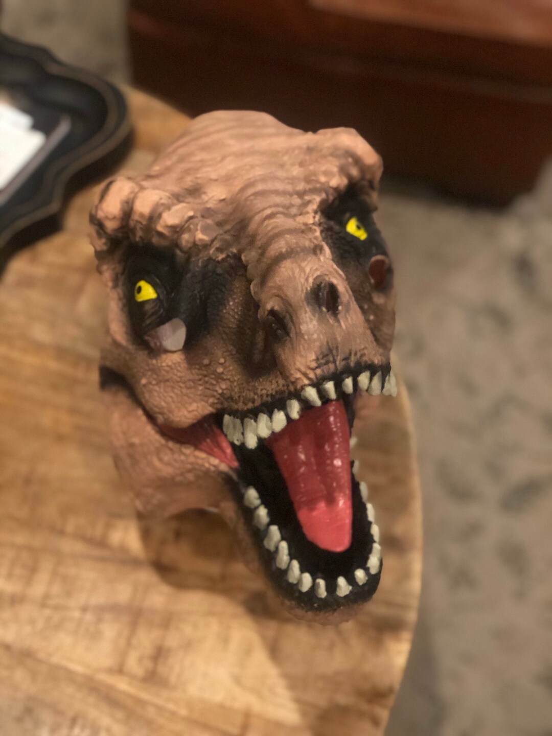 T Rex Dinosaur Mask Jurassic World Adult Mask Latex - Etsy