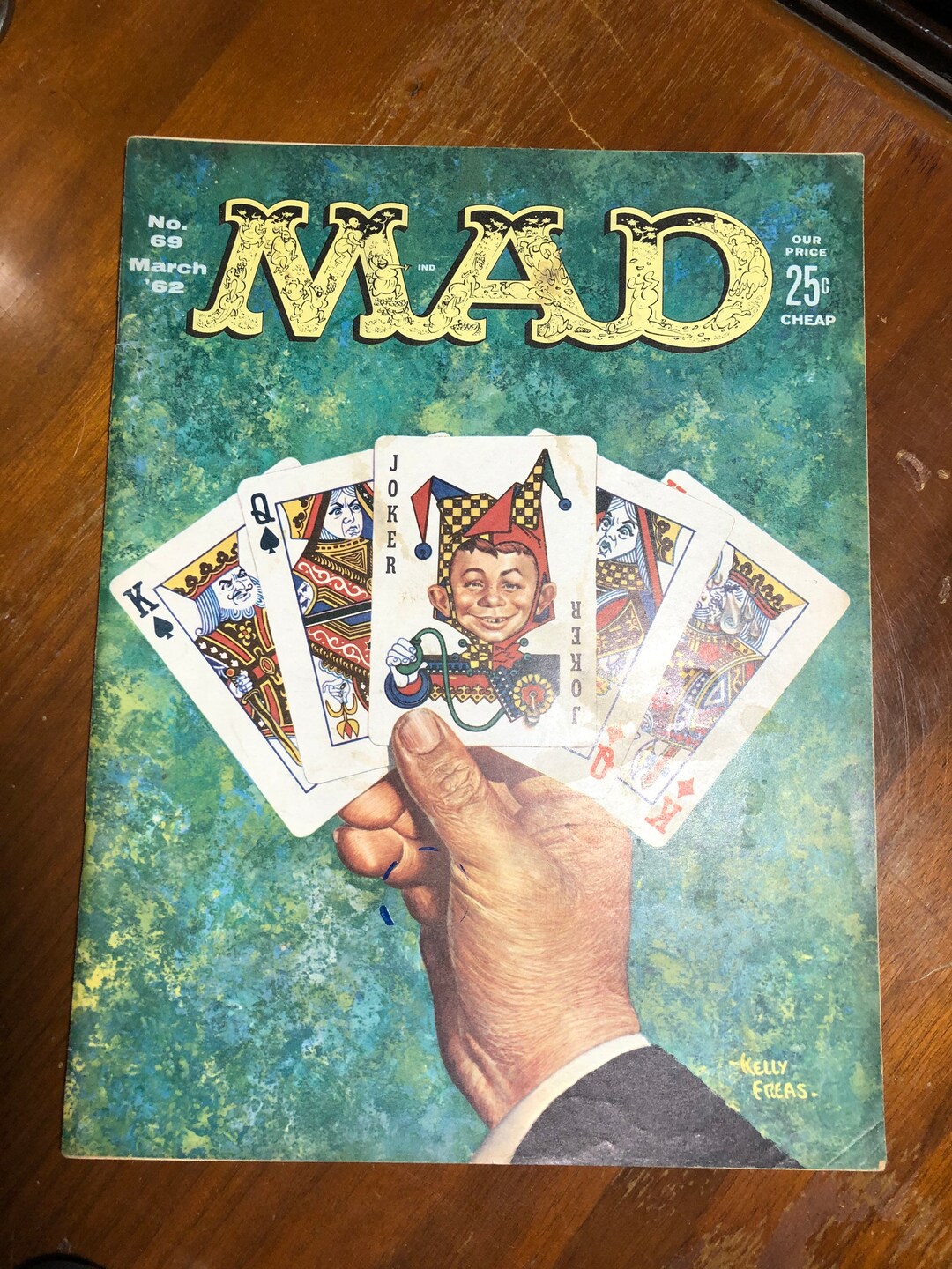 1962 Mad Magazine Issue 69 Alfred E . Neumann - Etsy