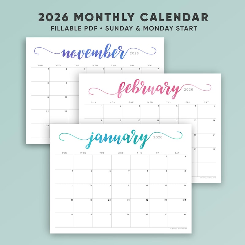 2026 Msufcu Calendar - Etsy Canada