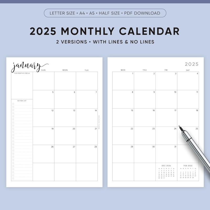 Planner Pages - Etsy