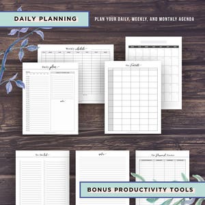 Teacher Planner 2019-2020 Lesson Planner Printable Academic - Etsy
