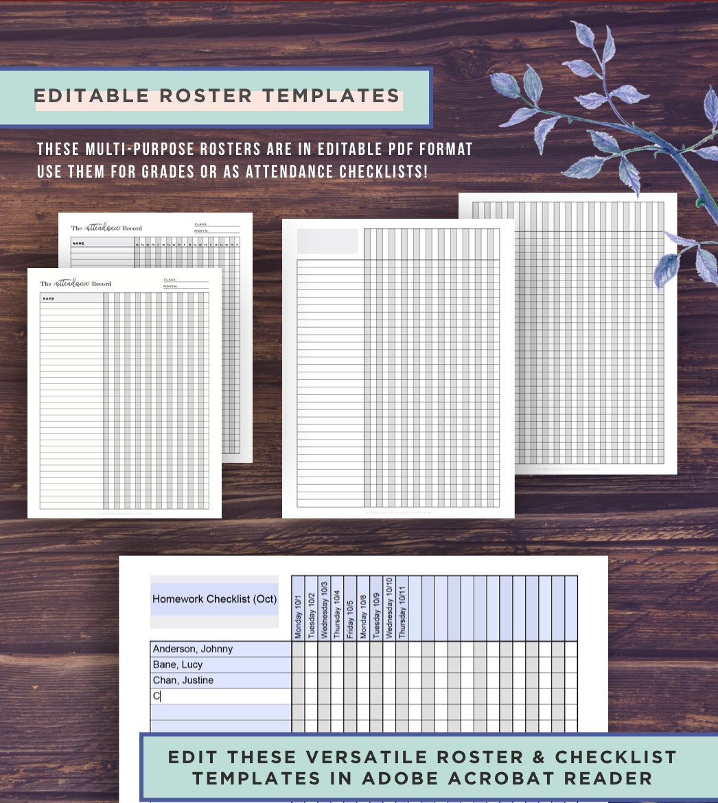 Homeschool Planner Printable School Planner Mom Teacher - Etsy
