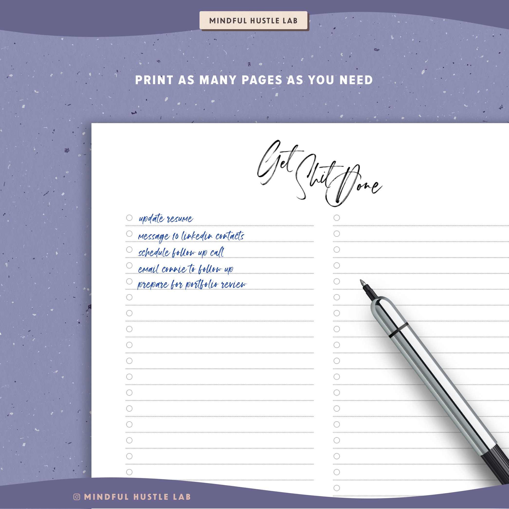 To Do List Printable Printable to Do List to Do List - Etsy Canada