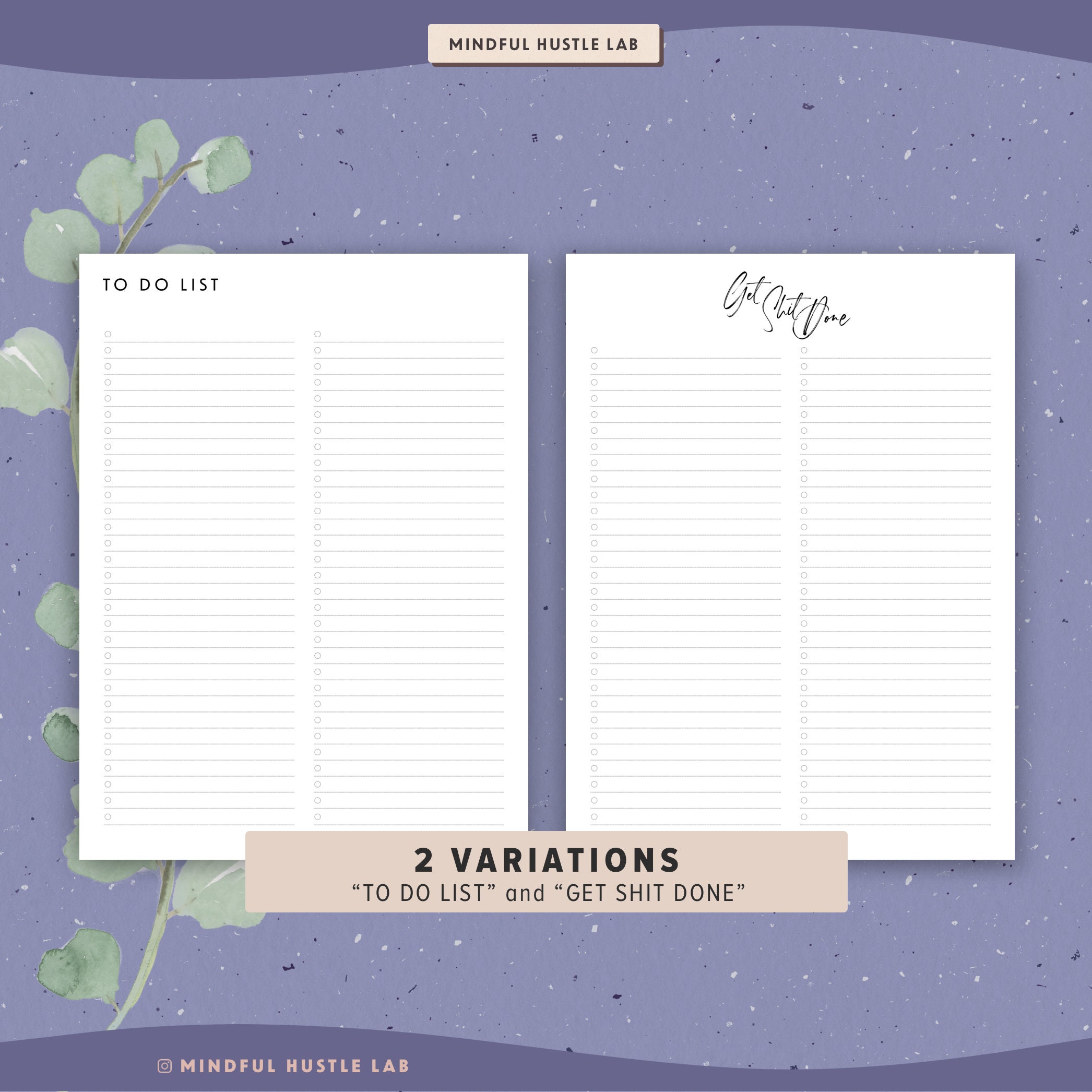 To Do List Printable Printable to Do List to Do List - Etsy Canada