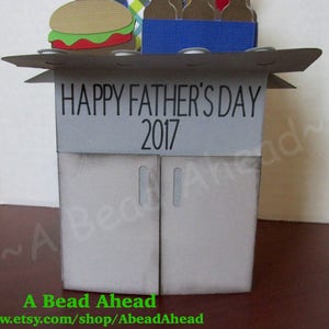 Barbecue Grill Card for Father's Day, 3D Pop-up Greeting Card for Dads ...