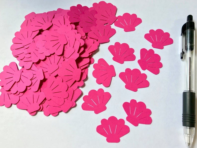 Shell Confetti for Parties Fun Table Scatter for Mermaid - Etsy