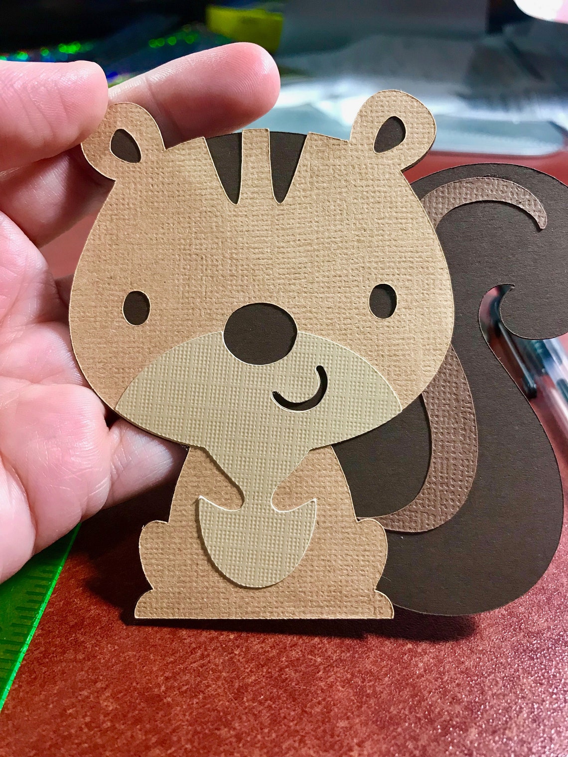 Woodland Critter Die Cuts for Decoration Handmade Layered Cut - Etsy