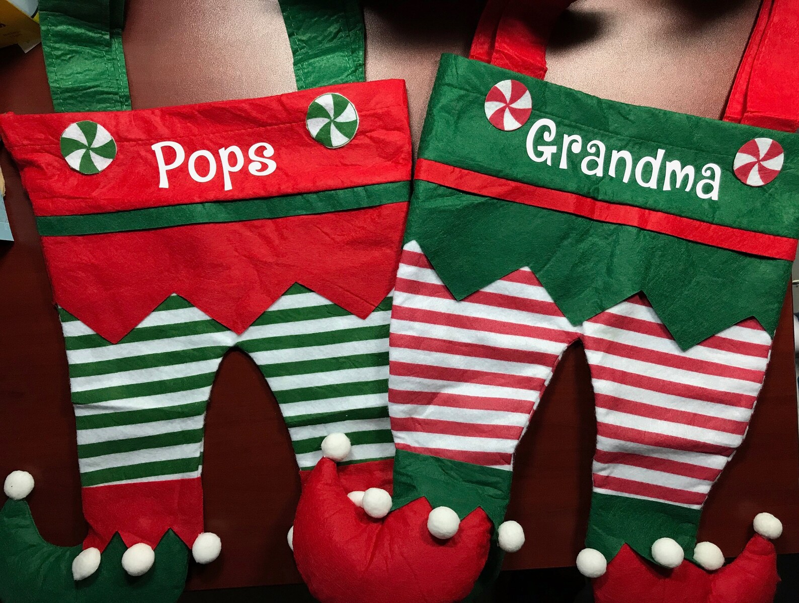 Cute Elf Pant Stocking, Personalized Holiday Gift for Entire Family - Etsy