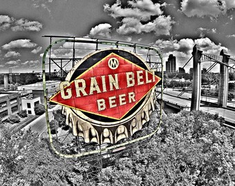 Grain Belt Sign | Etsy