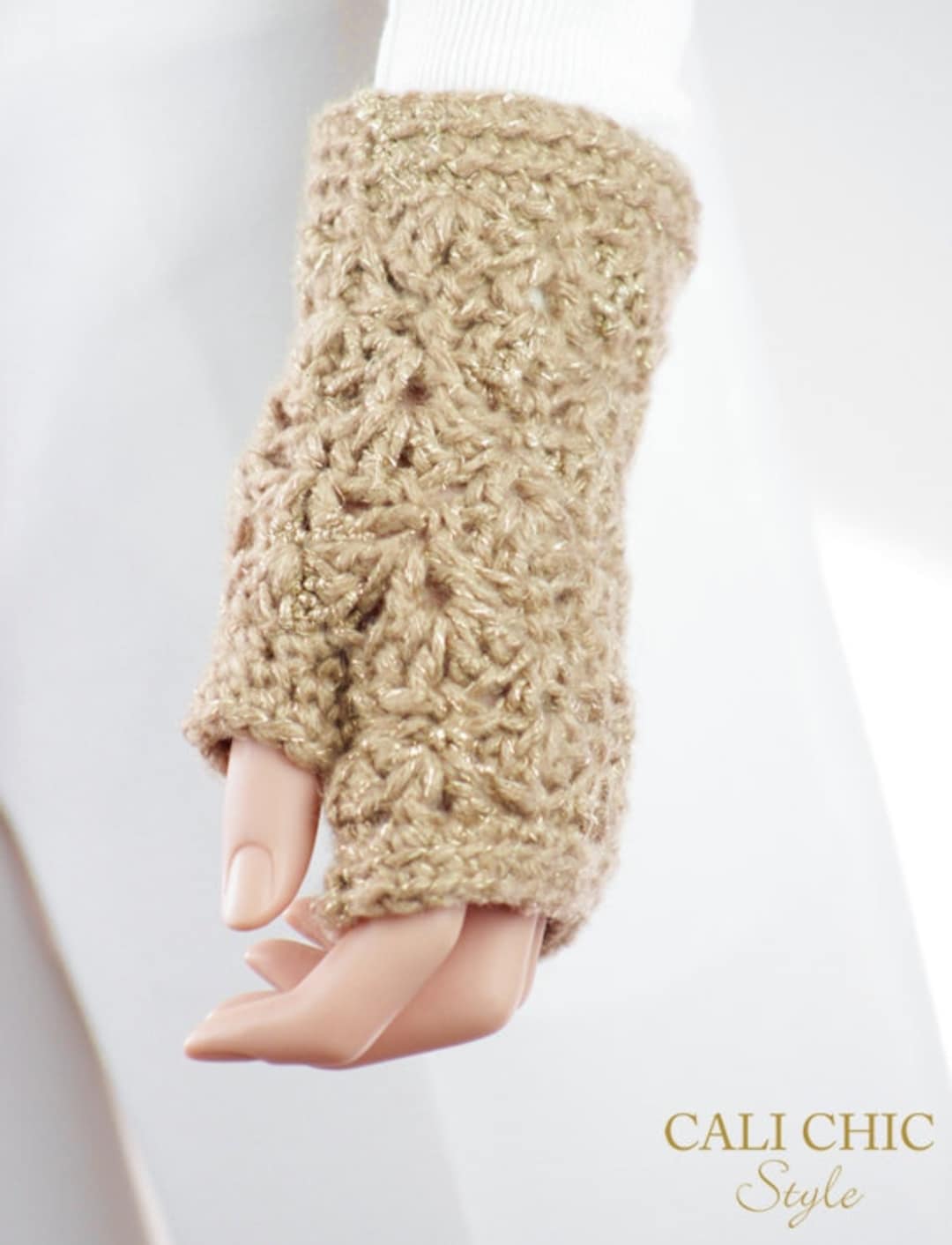 Fingerless Gloves Pattern - Elaine Crochet Fingerless Gloves Pattern ...