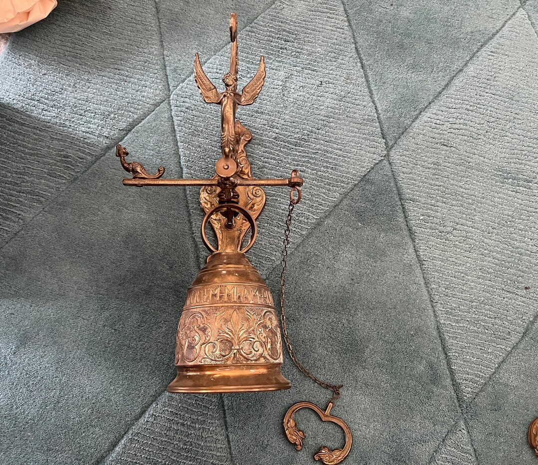 Early 1900s Antique Brass Catholic Monastery Bell - Etsy