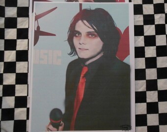 Gerard Way Print | Etsy