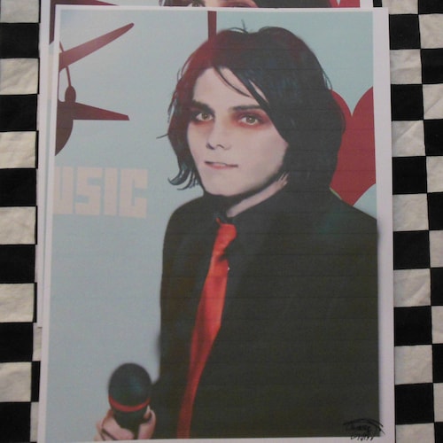 Gerard Way the Forest Fairy Original Art or Print Tempera | Etsy