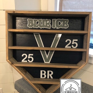 SOFTBALL-CUSTOM Display Rack Made From Reclaimed Wood - Etsy