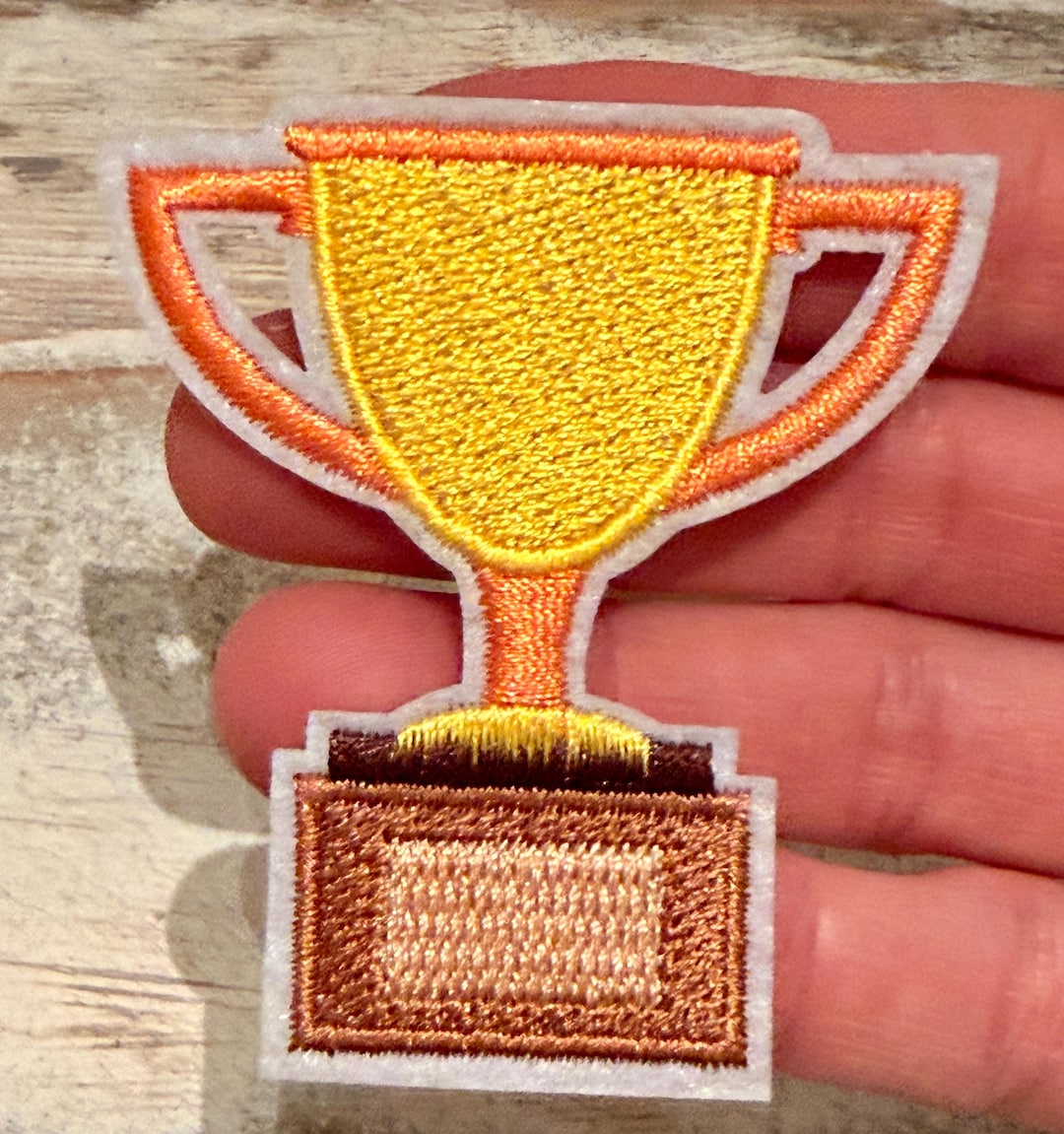Trophy & Medal Iron on Patches - Etsy