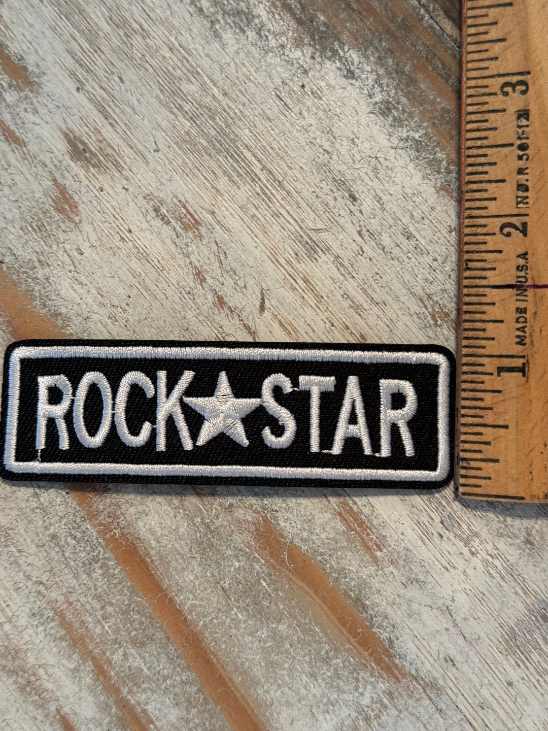 Rockstar Rap Hip Hop & Rock Music Iron on Patches - Etsy