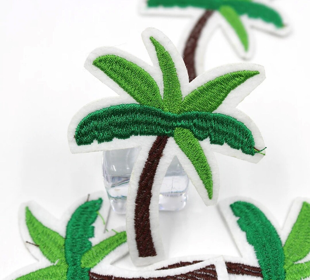 Palm Tree Iron on Patch - Etsy