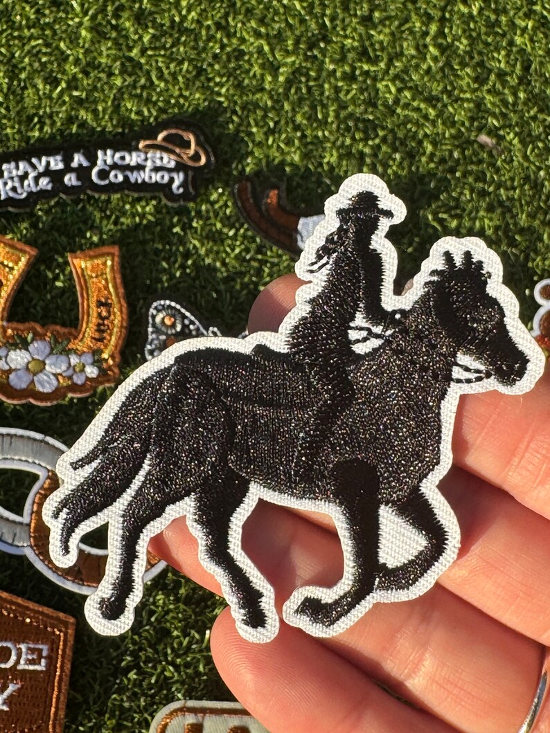Western & Rodeo Iron on Patches - Etsy