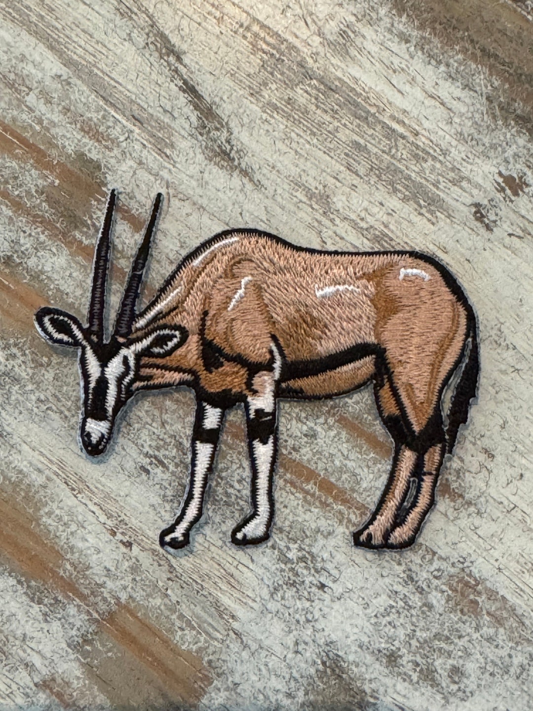 Antelope Oryx Iron on Patch - Etsy