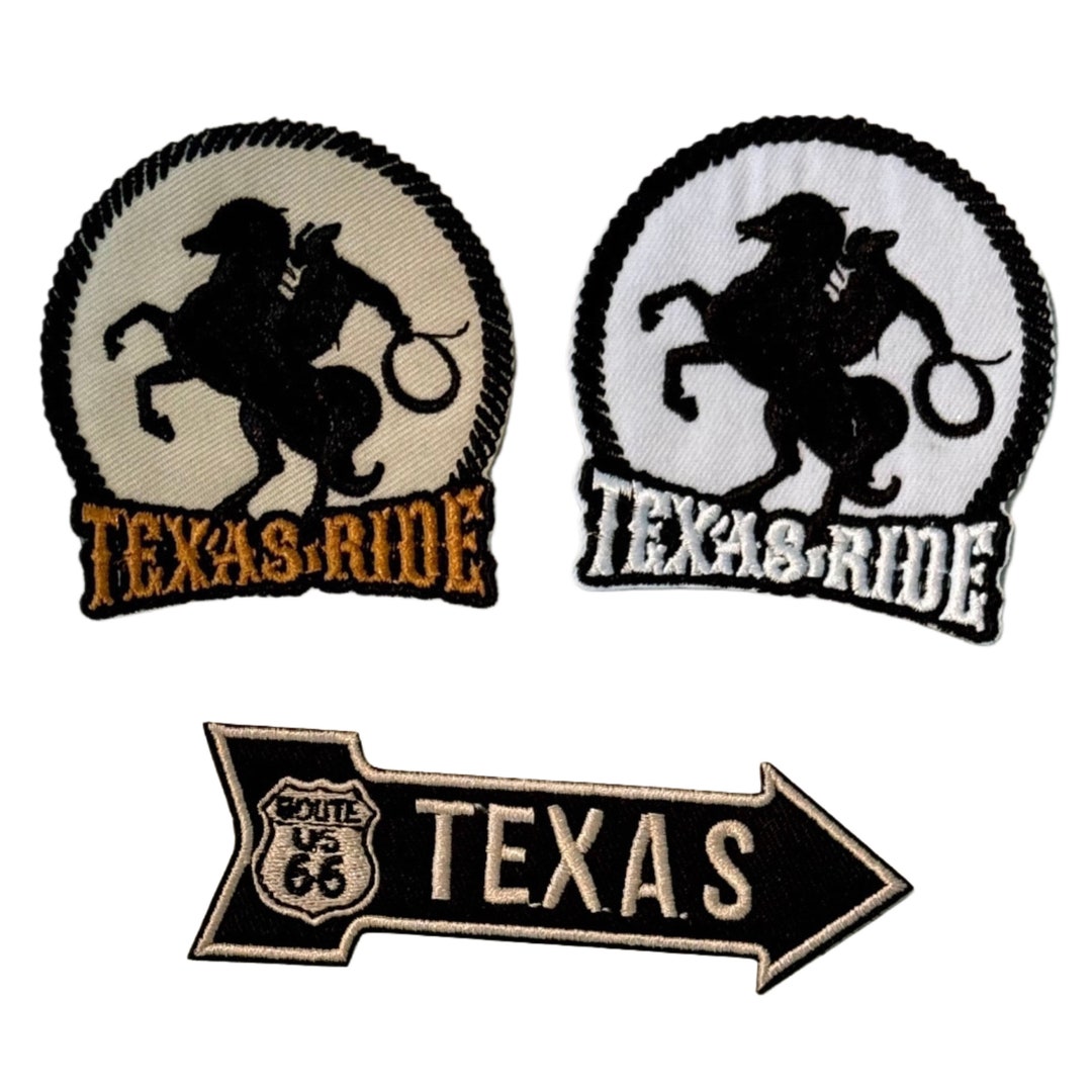 Texas Themed Iron on Patches - Etsy