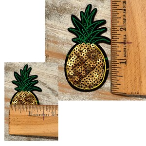 Pineapple Iron on Patches - Etsy