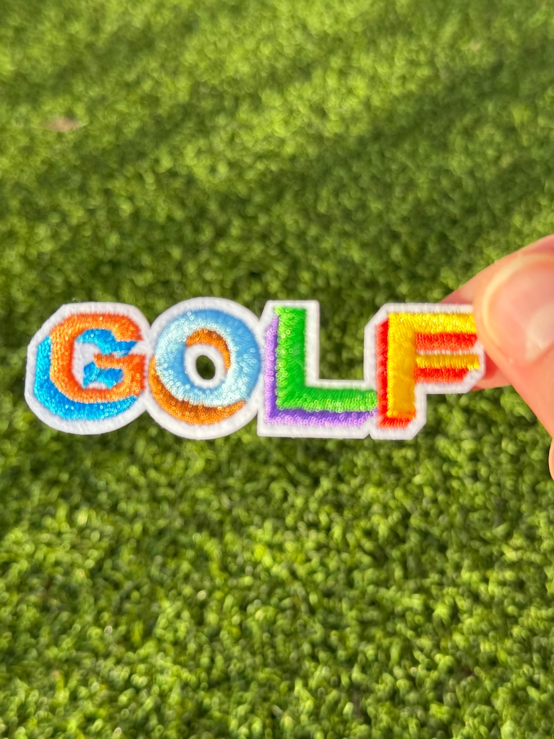 Golf Iron on Patch - Etsy