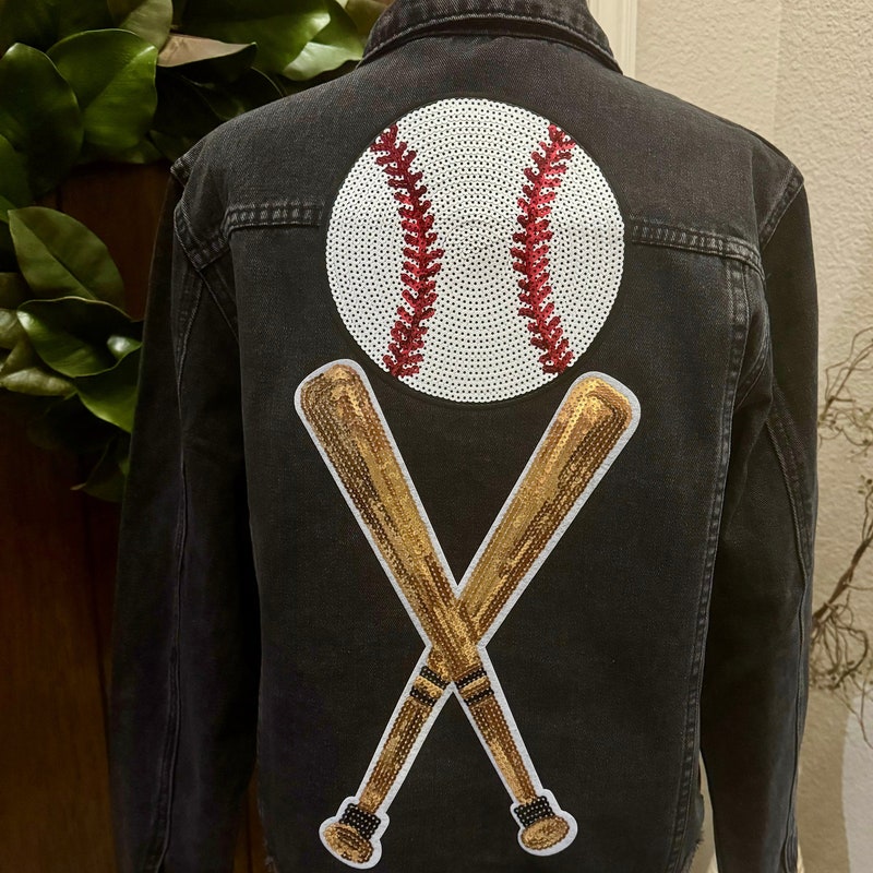 Patch Denim Jacket - Etsy