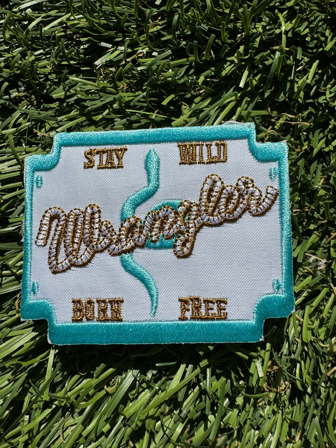 Wrangler Stay Wild Iron on Patch - Etsy
