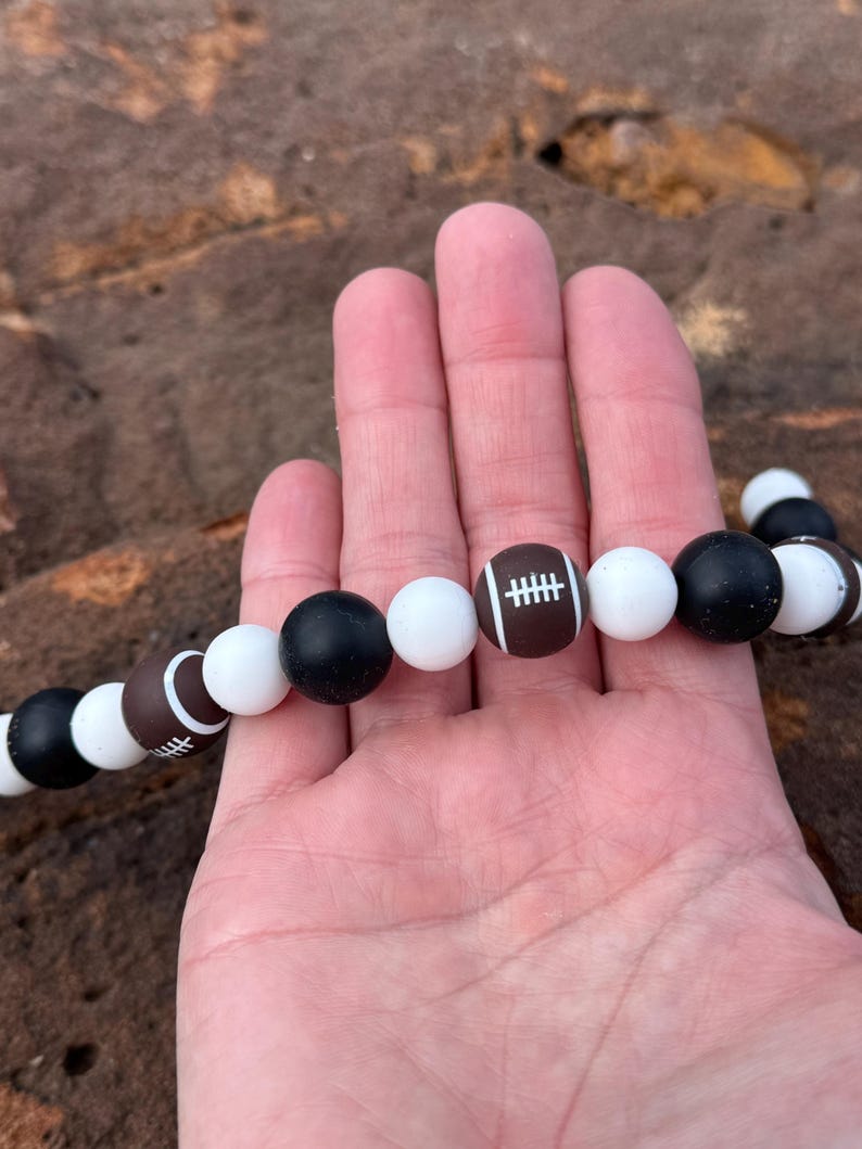 Football Bubble Bead HAT CHAINS - Etsy