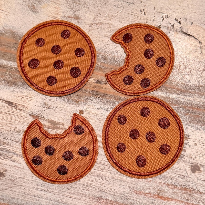 Sew on Cookie Patches - Etsy