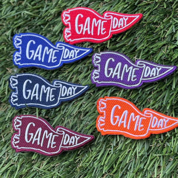 Game Day Flag Patches - Etsy