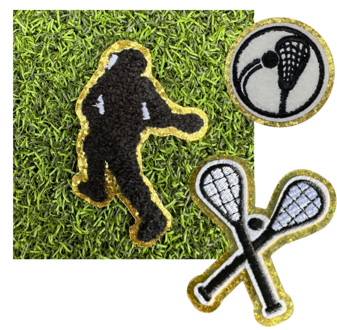 Lacrosse Iron on Patches - Etsy