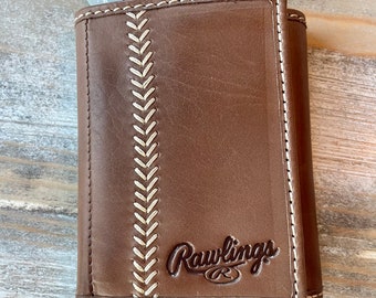 Baseball Stitch Wallet - Etsy