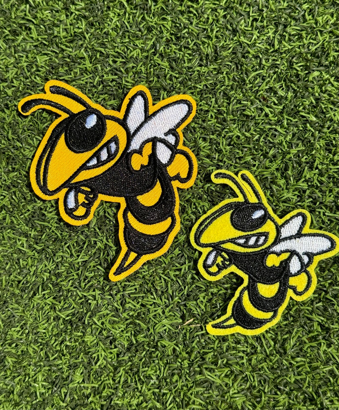 Hornet Mascot Iron on Patch - Etsy