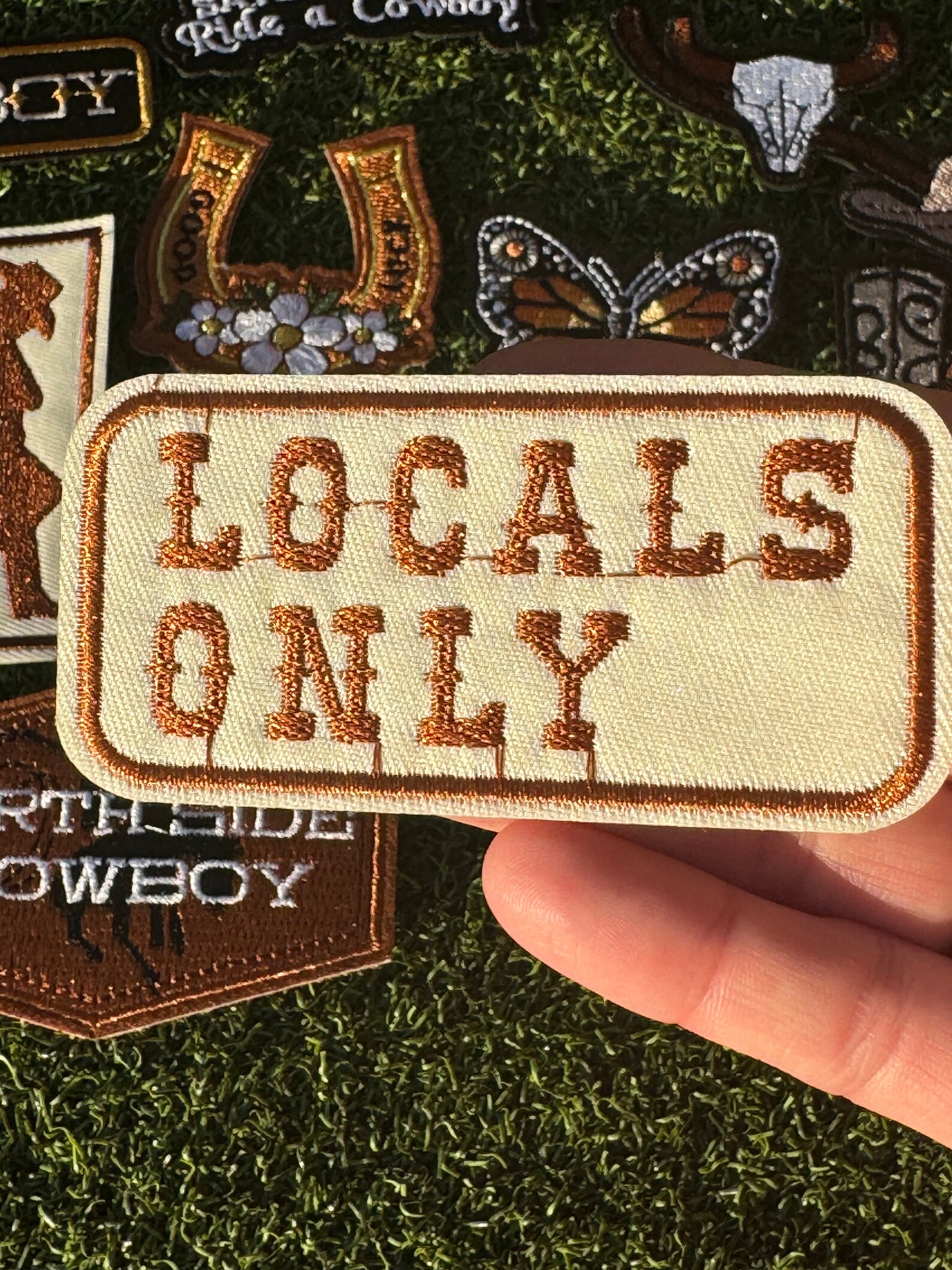 Western & Rodeo Iron on Patches - Etsy