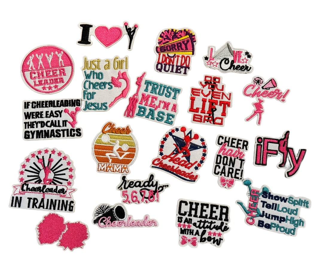 Cheerleading & Cheer Iron on Patches - Etsy