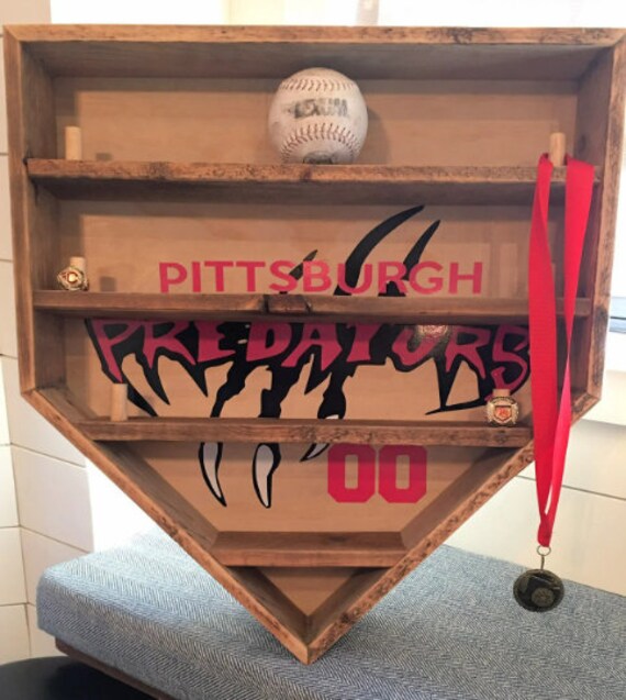 SOFTBALL-CUSTOM Display Rack Made From Reclaimed Wood - Etsy