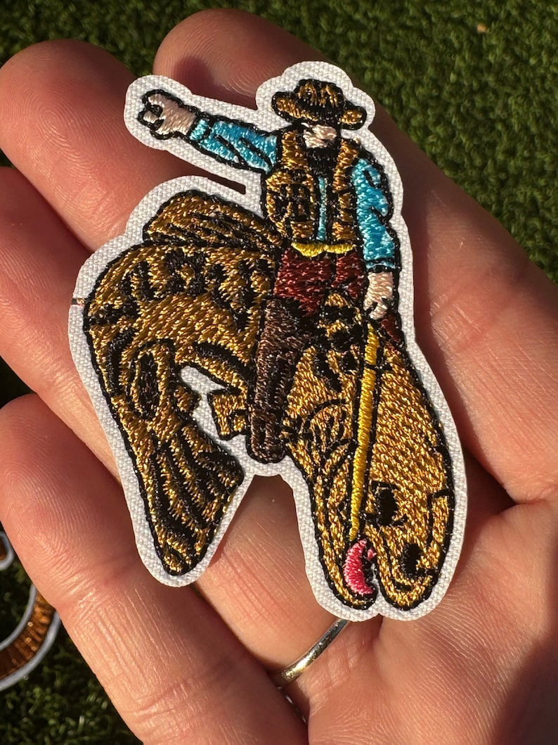 Western & Rodeo Iron on Patches - Etsy