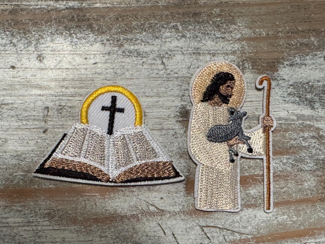 Wiseman & Bible Iron on Patches - Etsy