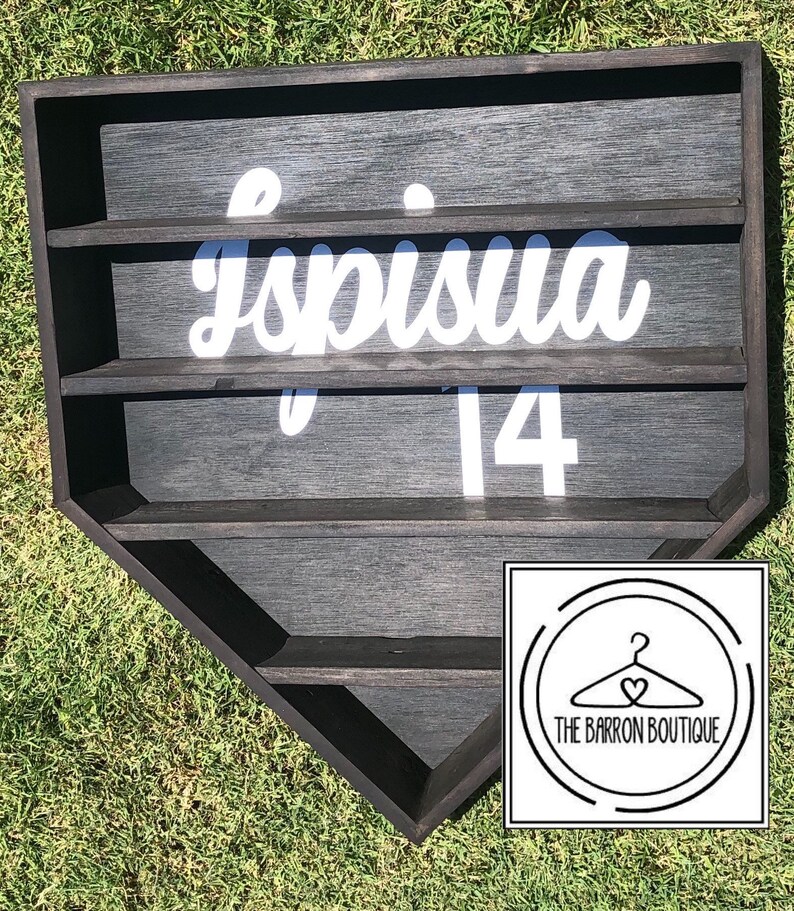 SOFTBALL-CUSTOM Display Rack Made From Reclaimed Wood - Etsy