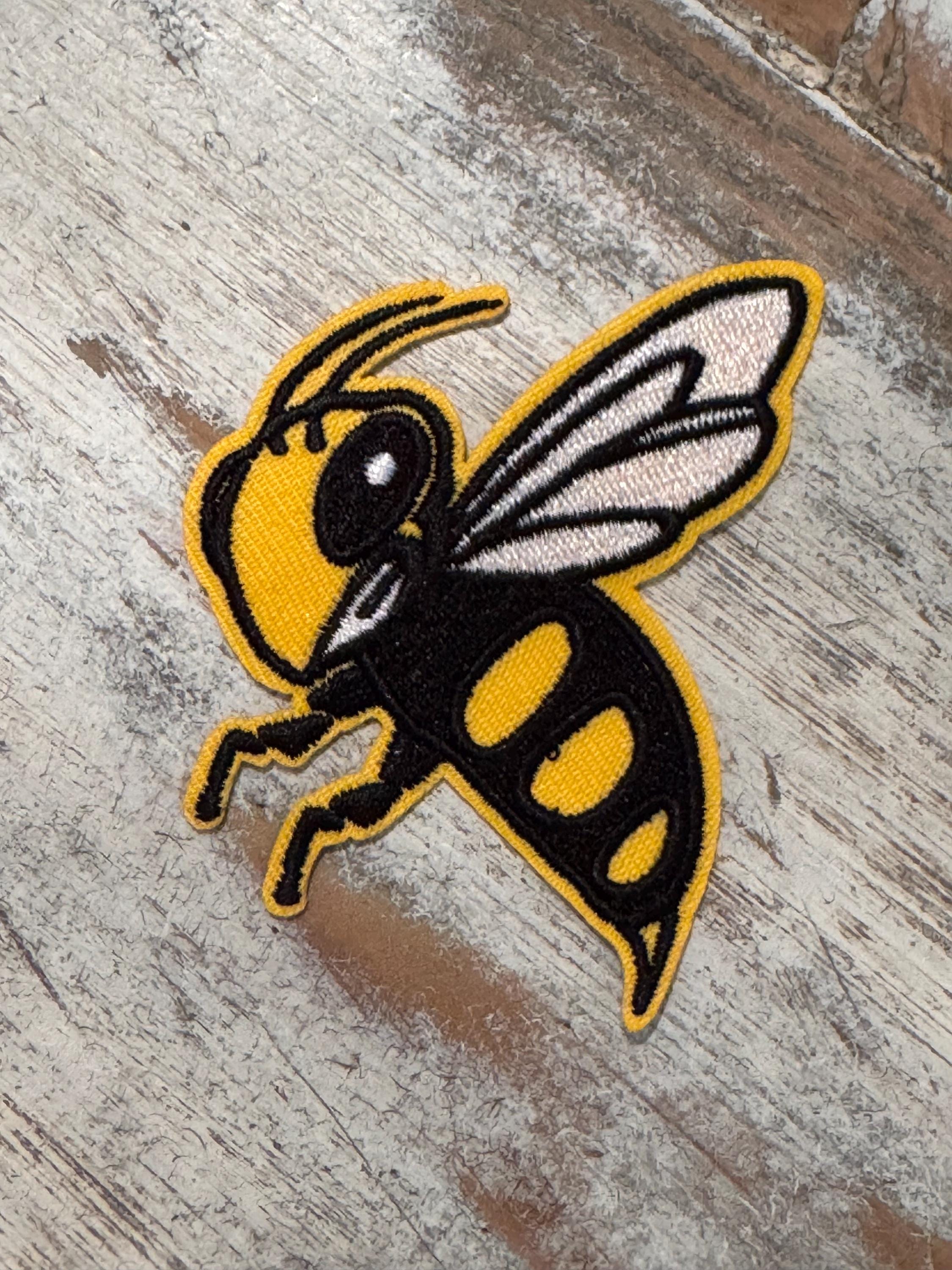 Hornet Mascot Iron on Patch - Etsy