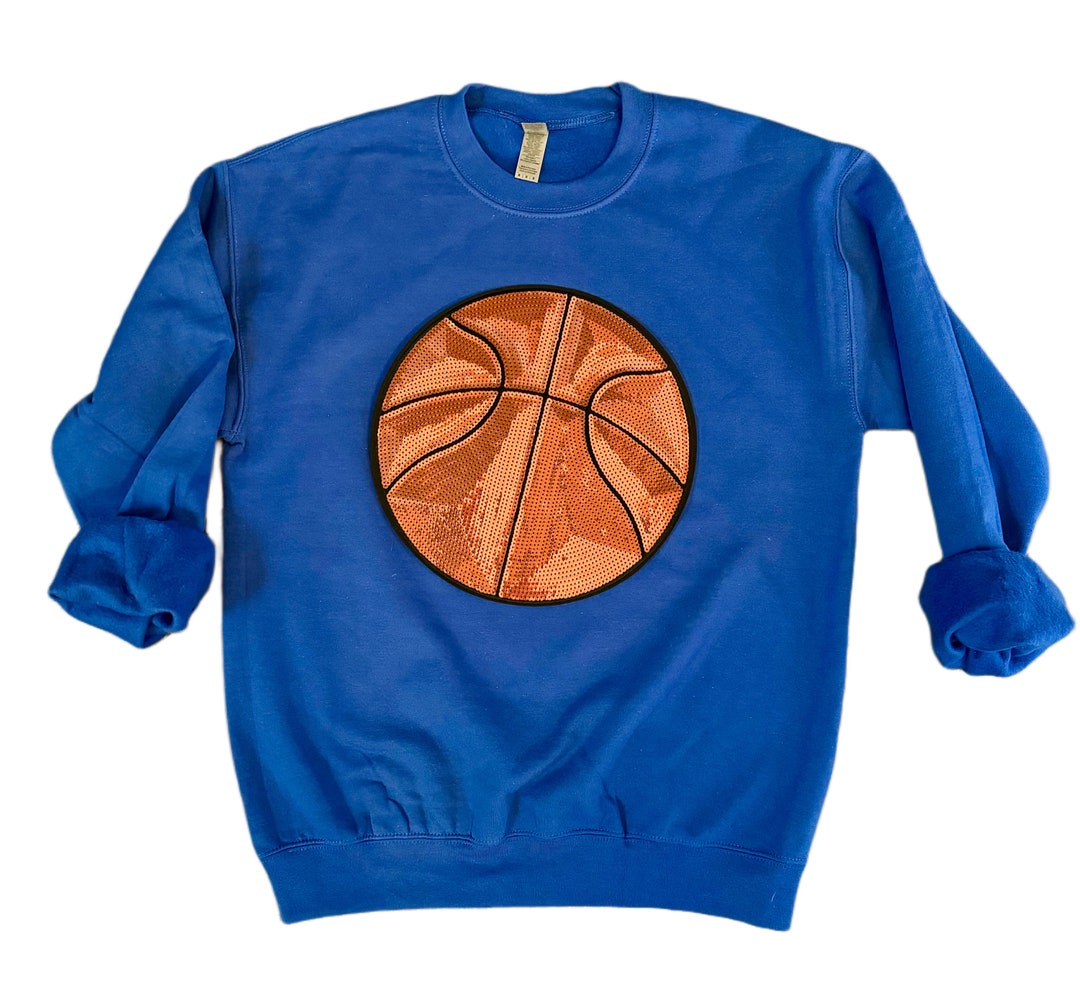 Sequin Basketball Sweatshirt (various Options) - Etsy