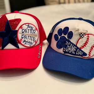 Game Day Baseball Paw Patch Trucker Hat - Etsy