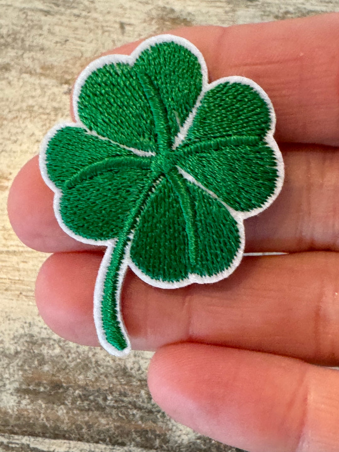 Shamrock Clover Iron on Patches - Etsy