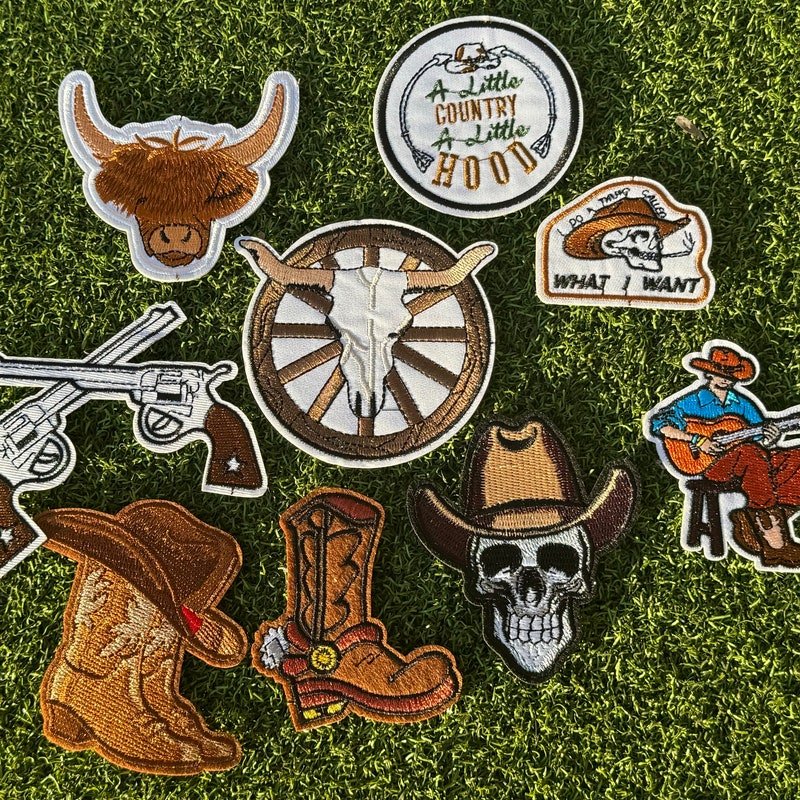 Western Patches - Etsy