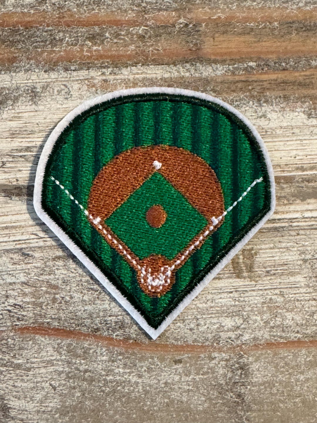 Baseball Field Iron on Patch - Etsy