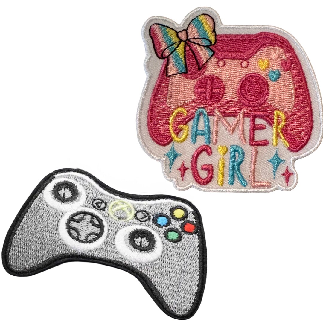 Video Game Controller Iron on Patches - Etsy