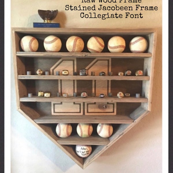 Baseball Ring Display - Etsy