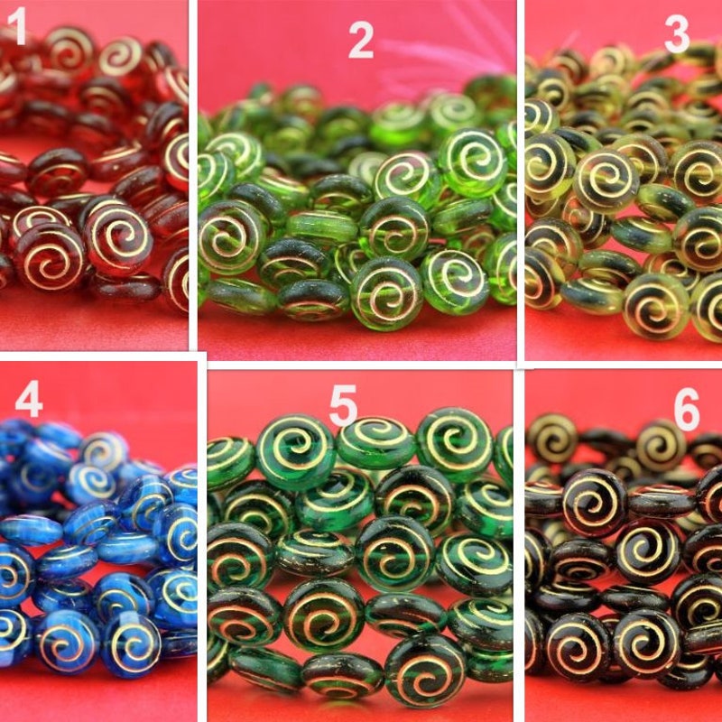 Flat Spiral Shells - Etsy